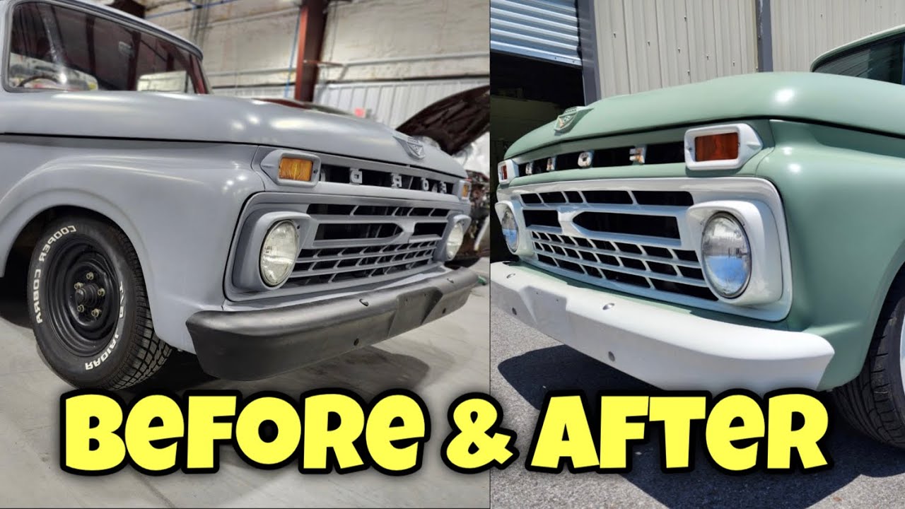 '66 Ford F100 - Restoration From Start To Finish - YouTube