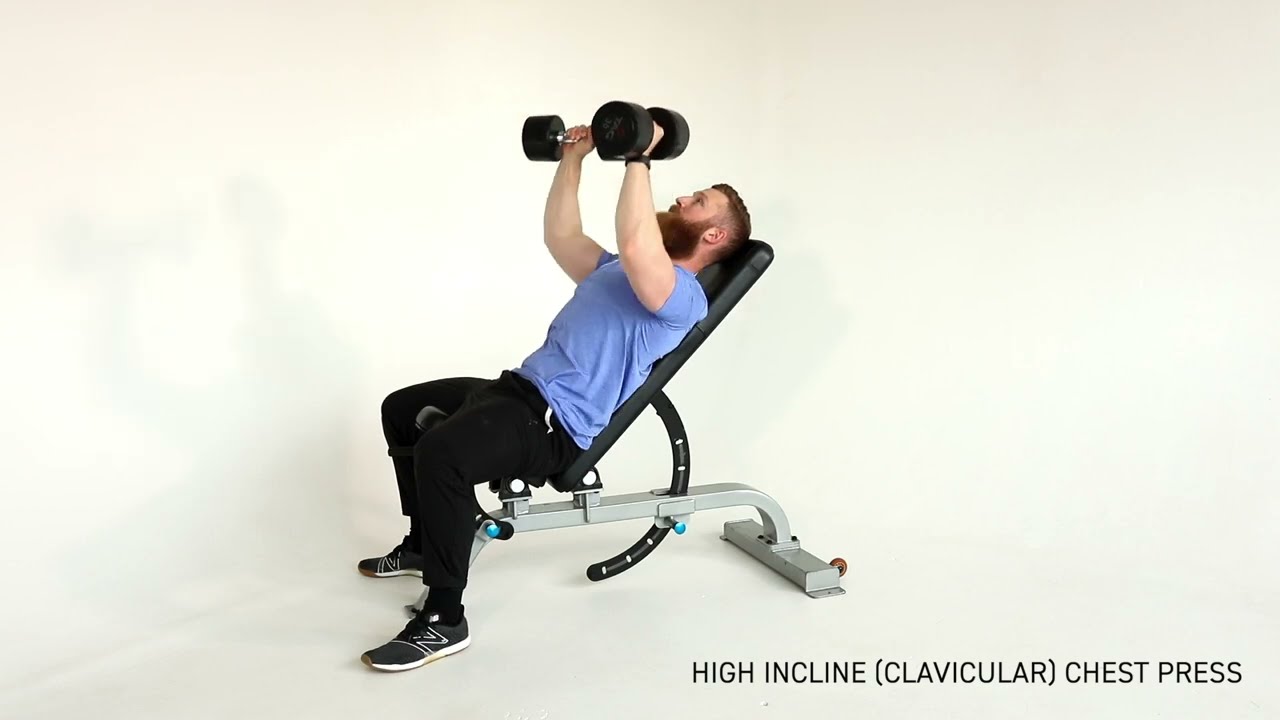 High Incline Db Chest Press Youtube