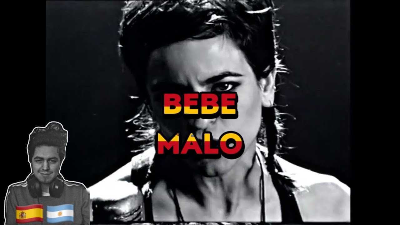 🇪🇸🇦🇷 BEBE - MALO [REACCION] 🤯 - YouTube