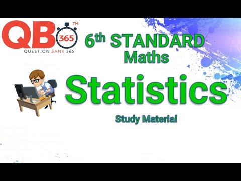 6th Standard Maths - Statistics chapter Study Materials - YouTube