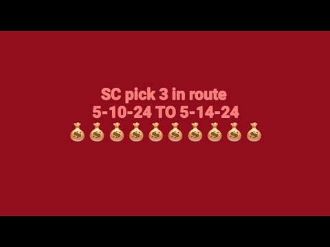 SC pick 3 lottery...#pick3lottery #pick3 #lottery - YouTube