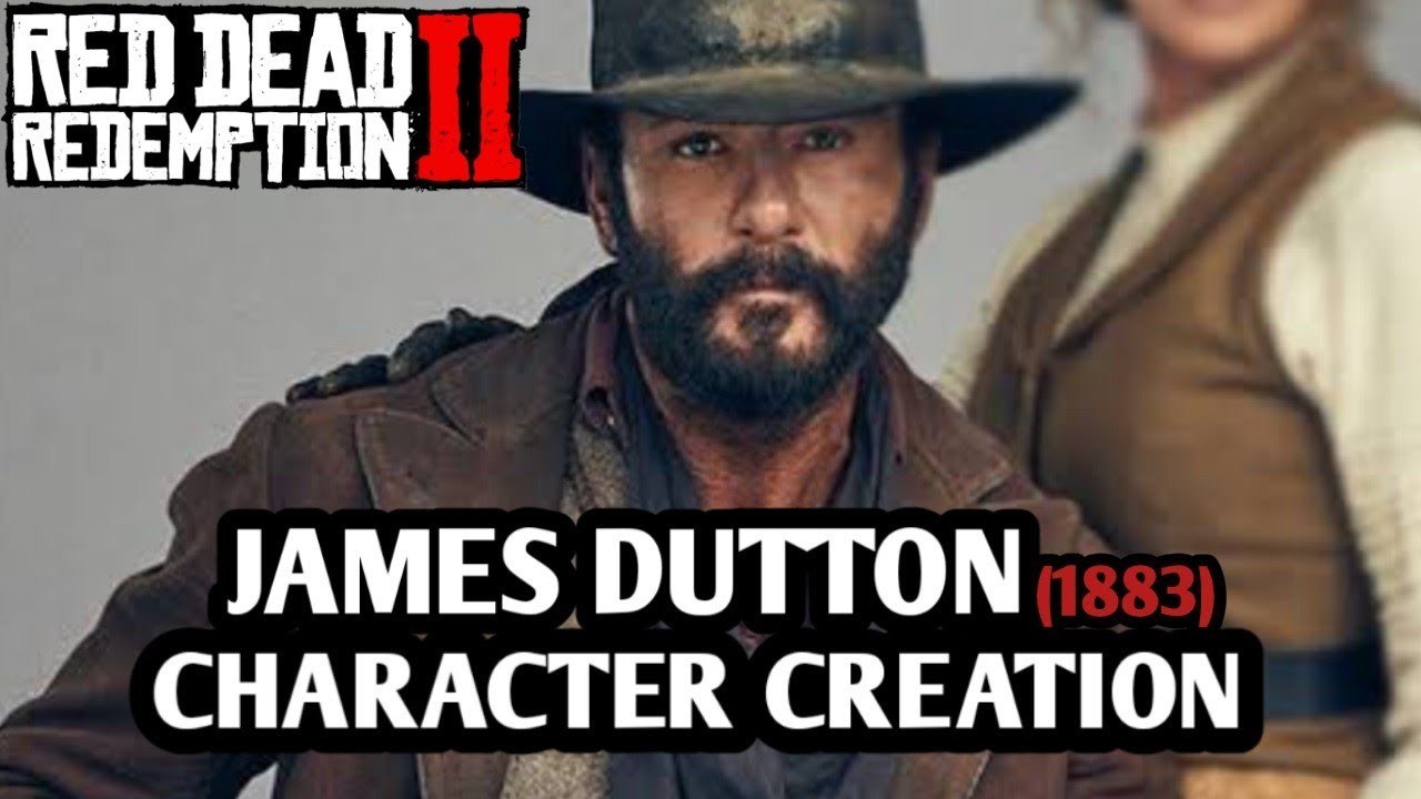 Red Dead 2 online-Criando James Dutton (Série 1883) CHARACTER CREATION ...