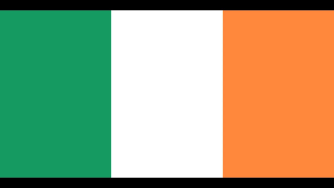 IRELAND Country flag 10 Hours HD High Resolution (Screensaver, Country ...