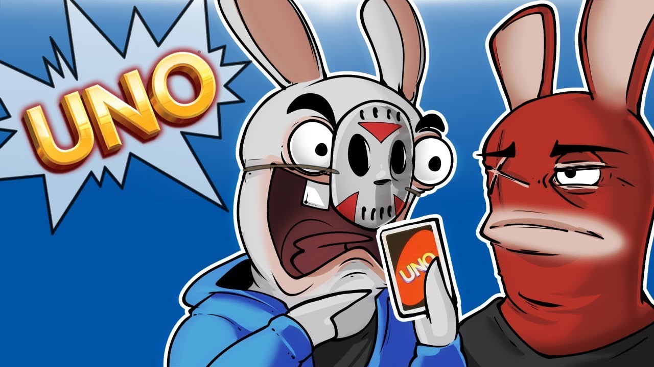 UNO - I"M A LITTLE RABBID!!! (2v2) Place your bets! - YouTube