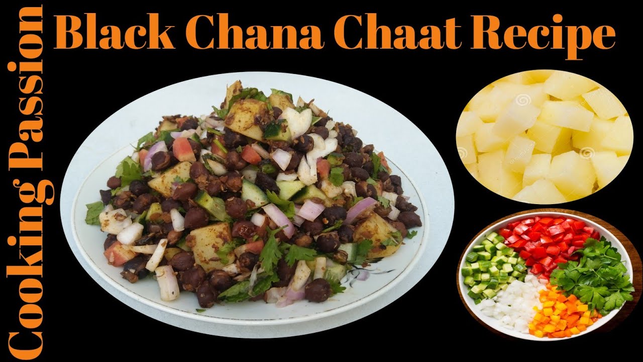 Black Chana Chaat recipe|Cooking Passion|Kaly chany ki Chaat recipe ...
