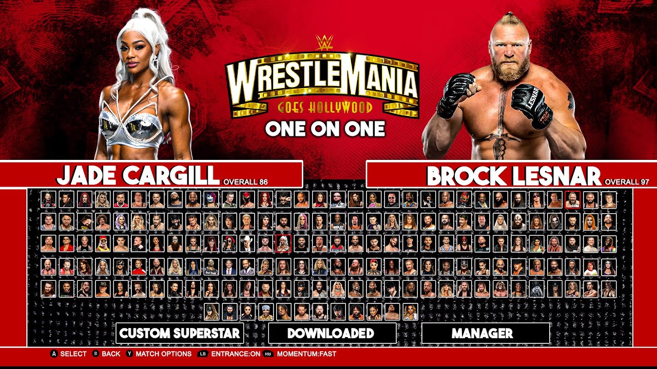 WWE 2K24: Main Menu, Full Roster, Raw, SmackDown, NXT Plus Gameplay ...