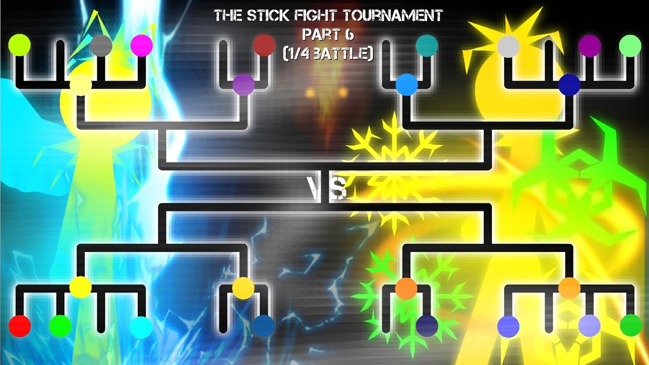 The Stick Fight Tournament - Part 6 (1/4 battle) | Rasya's animation ...