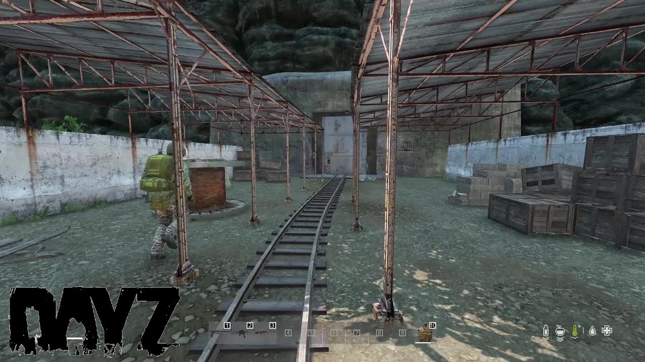 How To Get Inside The Underground Bunker On Lux Dayz - YouTube