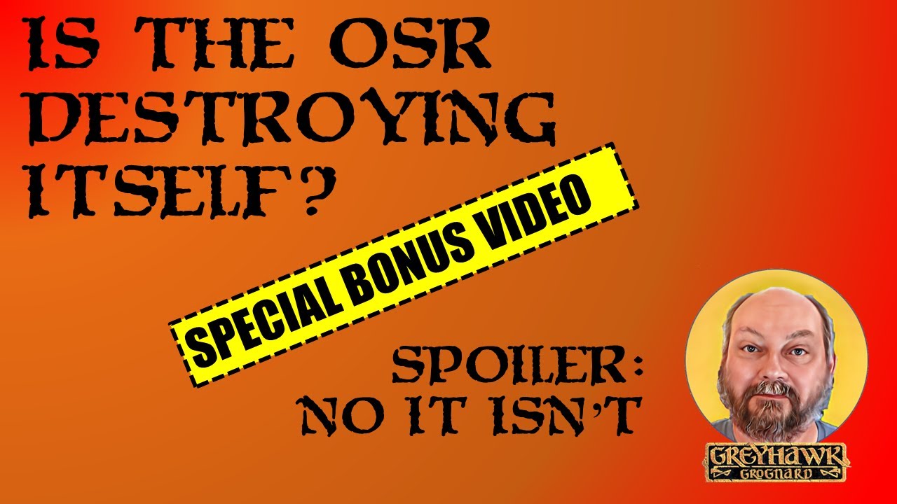Is the OSR Destroying Itself? - YouTube