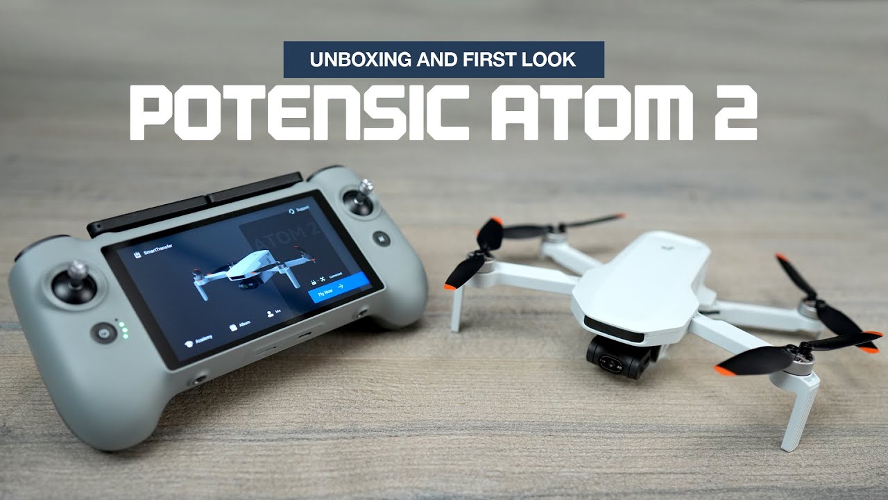 Unboxing & First Look: Potensic Atom 2 & PTD-1 Remote Controller - YouTube