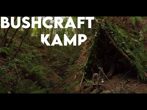 BUSHCRAFT KAMP - Doğada Tek başına - Barınak Yapımı
