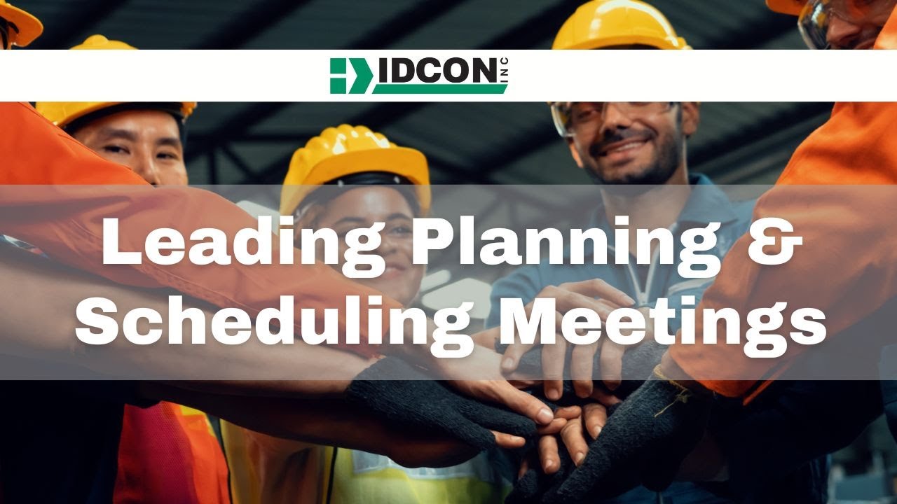 How to Lead Planning and Scheduling Meetings - YouTube