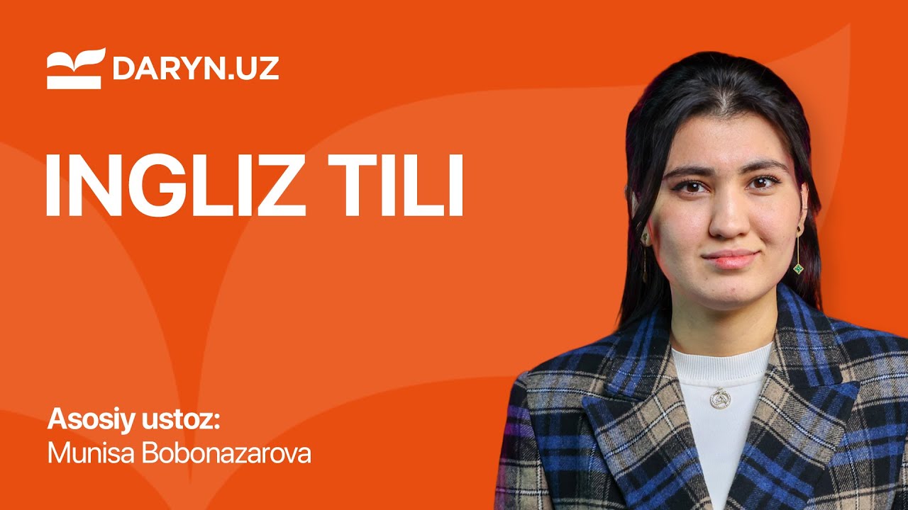 Onlayn Ingliz tili darslari | Alifbo (Alphabet) | 1 - dars - YouTube