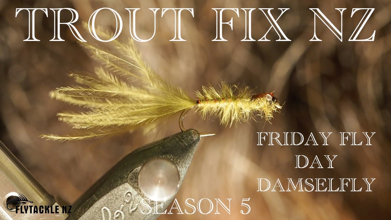 FRIDAY FLY DAY Tying a (Johnny Kane) damselfly - YouTube