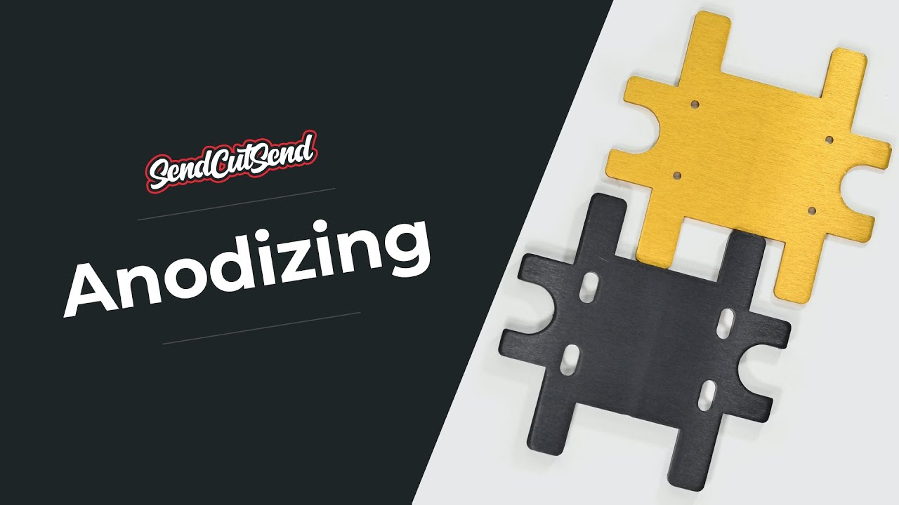 New Service: Anodizing Laser Cut Parts with SendCutSend - YouTube