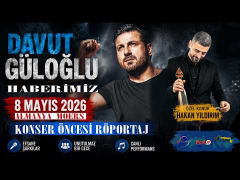 Davut Güloğlu uzun bir aradan sonra tekrar konserlere başladı. Almanya Mörs Konseri - 08.05.2026
