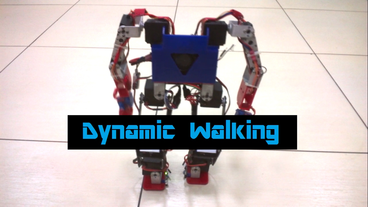 Humanoid (Dynamic walking) - YouTube