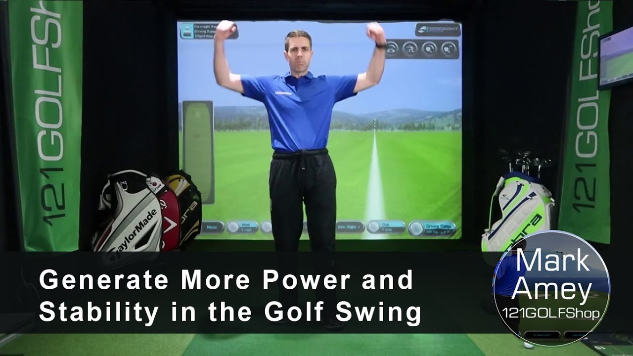 Generate More Power and Stability In The Golf Swing - YouTube
