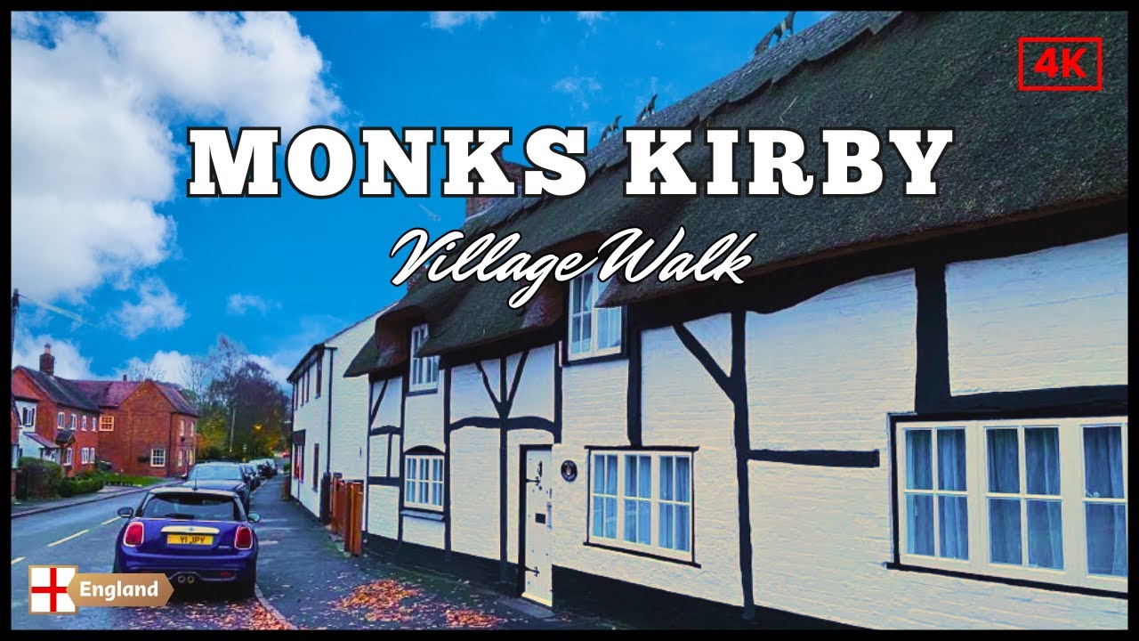 English Countryside Walking - Monks Kirby Village Walk 4K - YouTube