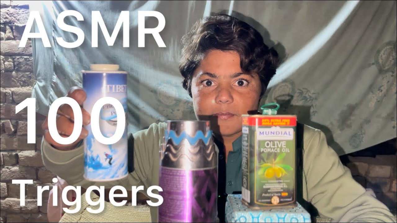 ASMR : 100 TRIGGERS IN 13 MINUTES!! - YouTube