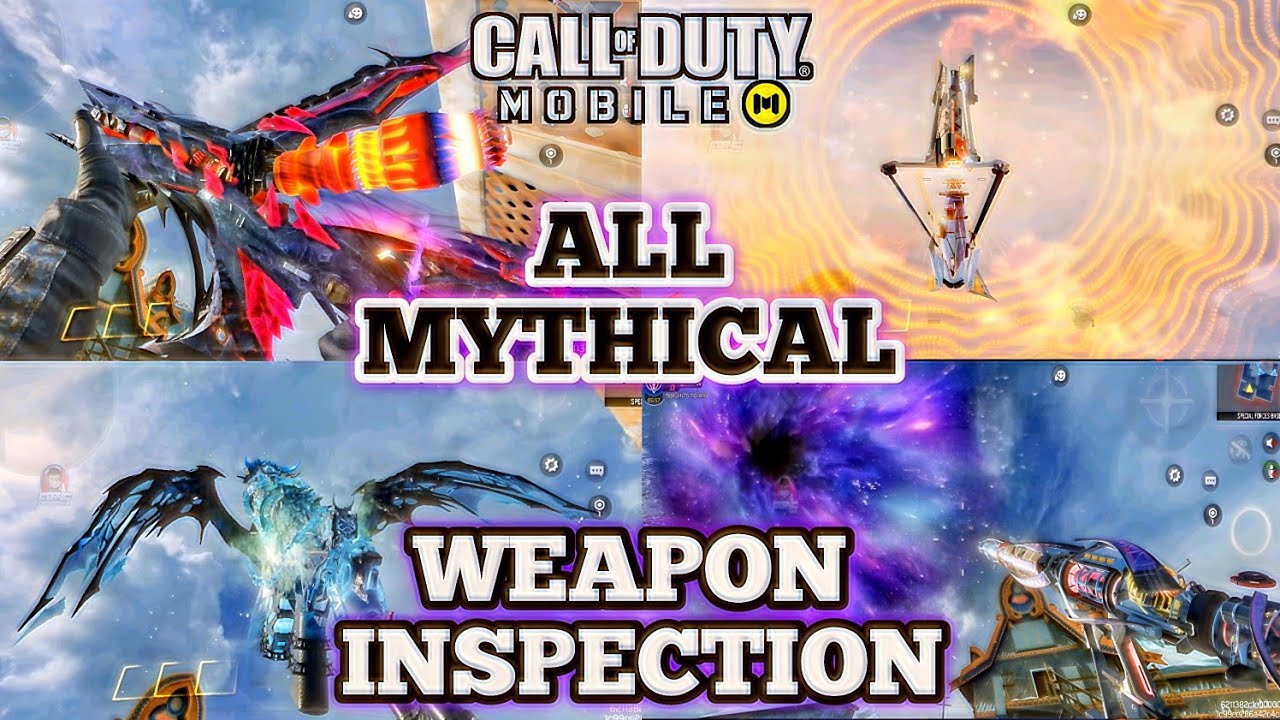 🤯 INSPECCIÓN DE ARMA | TODAS LAS MÍTICAS 🤯 CUÁL TE GUSTA MÁS? COD ...