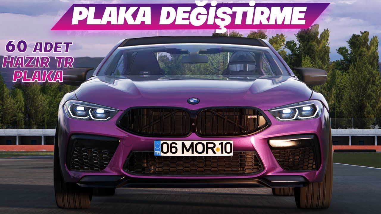 ASSETTO CORSA PLAKA DEĞİŞTİRME / GERÇEKÇİ TR PLAKA PAKETİ / ABONELERE ...