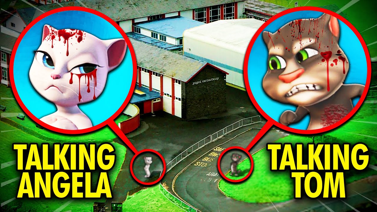 I FOUND My Talking Angela and Talking Tom in REAL LIFE!! - YouTube