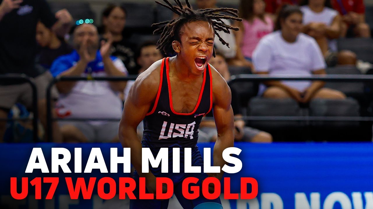 Ariah Mills DOMINATES In The Finals To Become A U17 WORLD CHAMPION ...