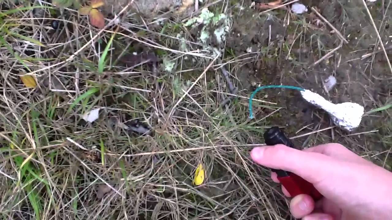 Homemade firework - YouTube