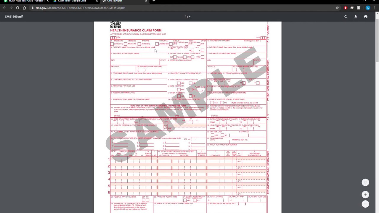 CMS 1500 EASY AUTOMATED SOFTWARE - YouTube