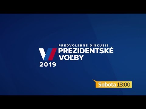 Prezidentské voľby 2019 - v sobotu 9. 3. 2019 o 13:00 na TV Markíza