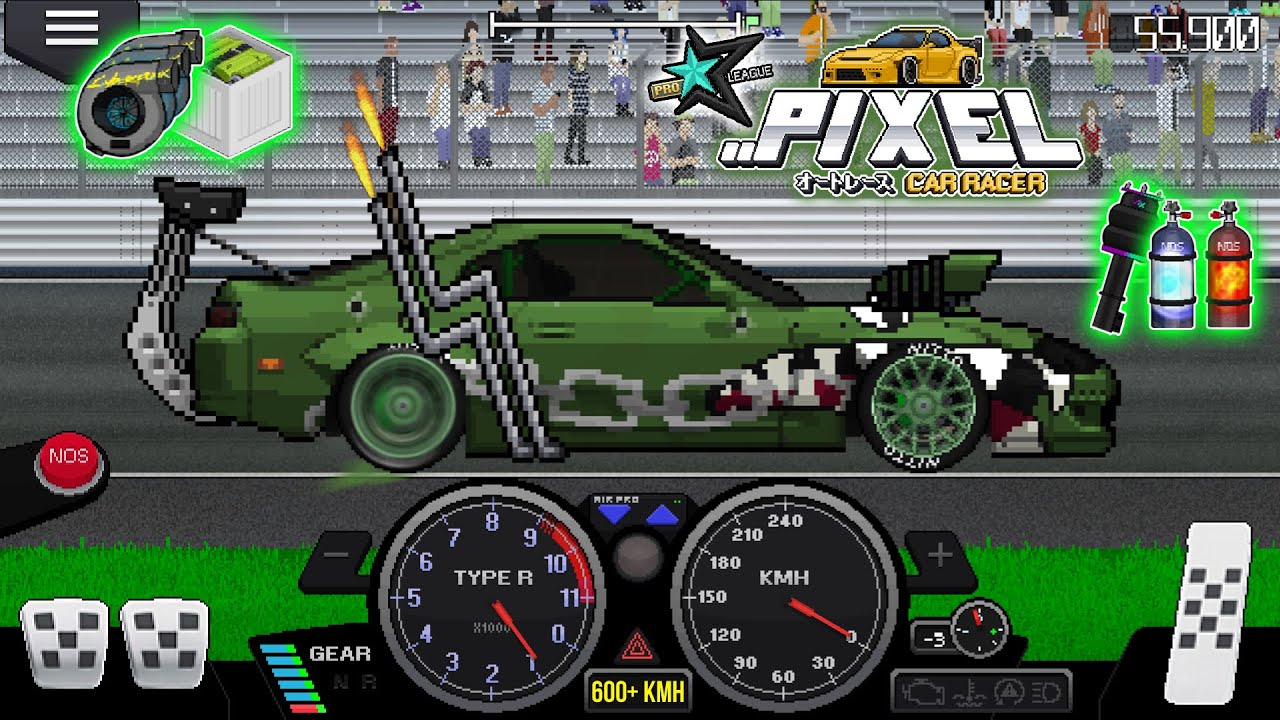 Extreme FIGHTER SUPRA MK4 Build in Pixel Car Racer - YouTube