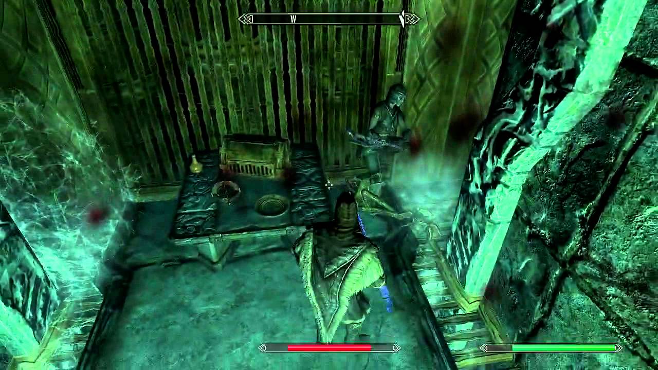 Let's Play Skyrim Live Pt 85 Alftand Glacial Ruins Animonculory - YouTube