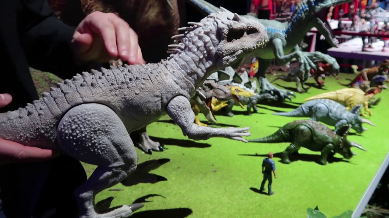 Mattel Jurassic World Reveals at NYTF 2019 | REPOSTED - YouTube
