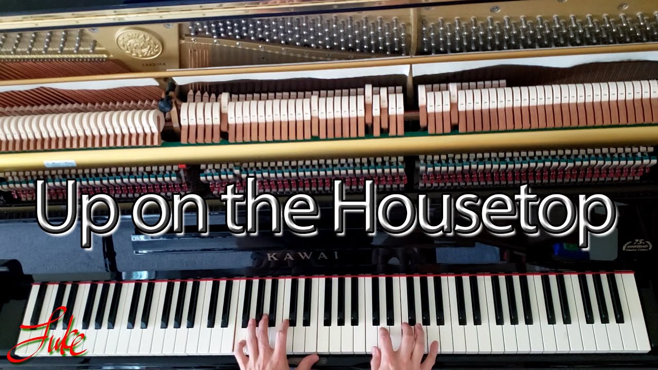 Up On The Housetop by Benjamin R. Hamby 🌟 carol #1256 - YouTube