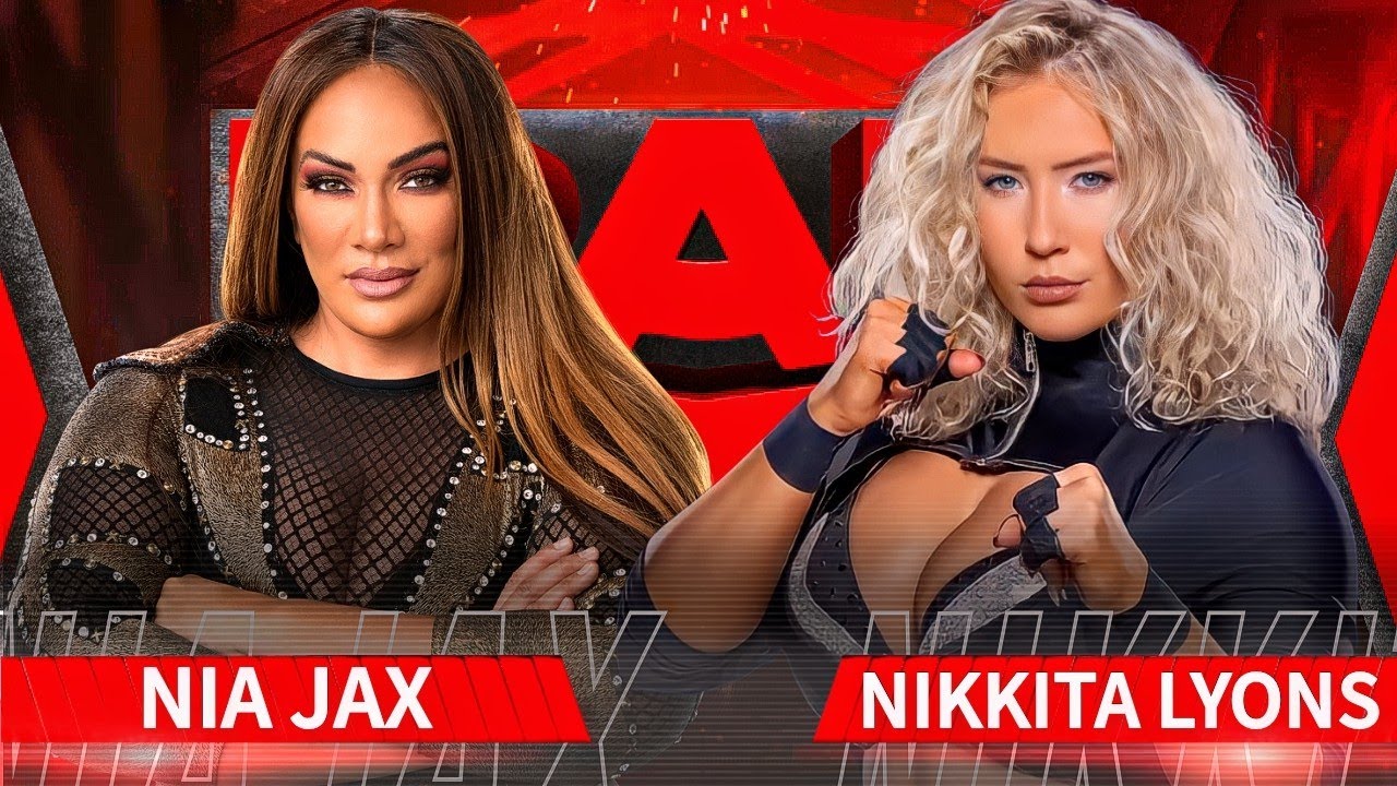 WWE 2K23 : Nia Jax Vs Nikkita Lyons | WWE RAW - YouTube
