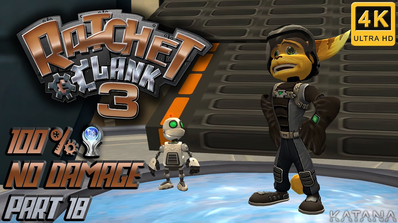 Ratchet & Clank 3 100% Walkthrough | Part 18 | No Damage | Qwark's ...