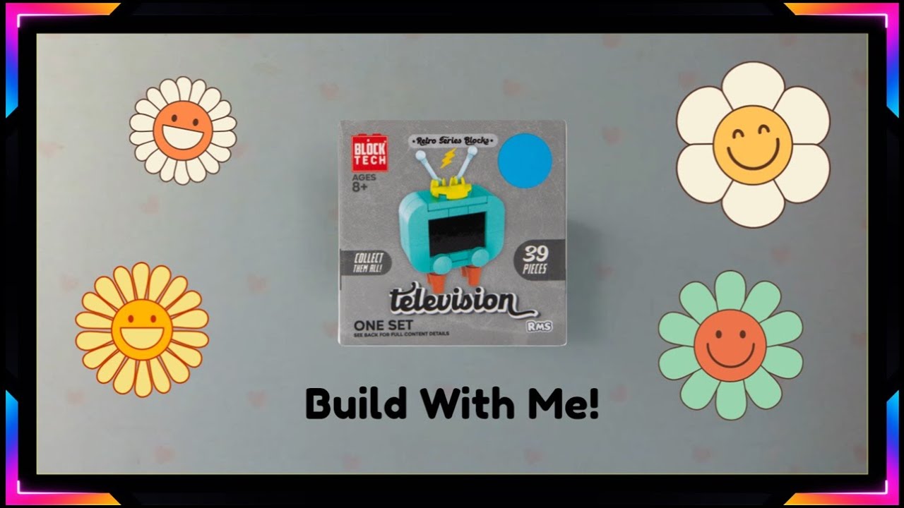 Build With Me! Block Tech - Retro Series Blocks - television - Normal ...