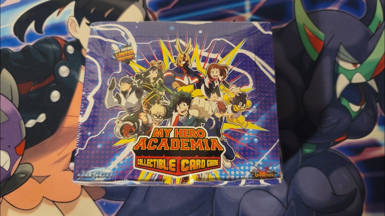 My Hero Academia UniVersus Booster Box Opening!!!! - YouTube