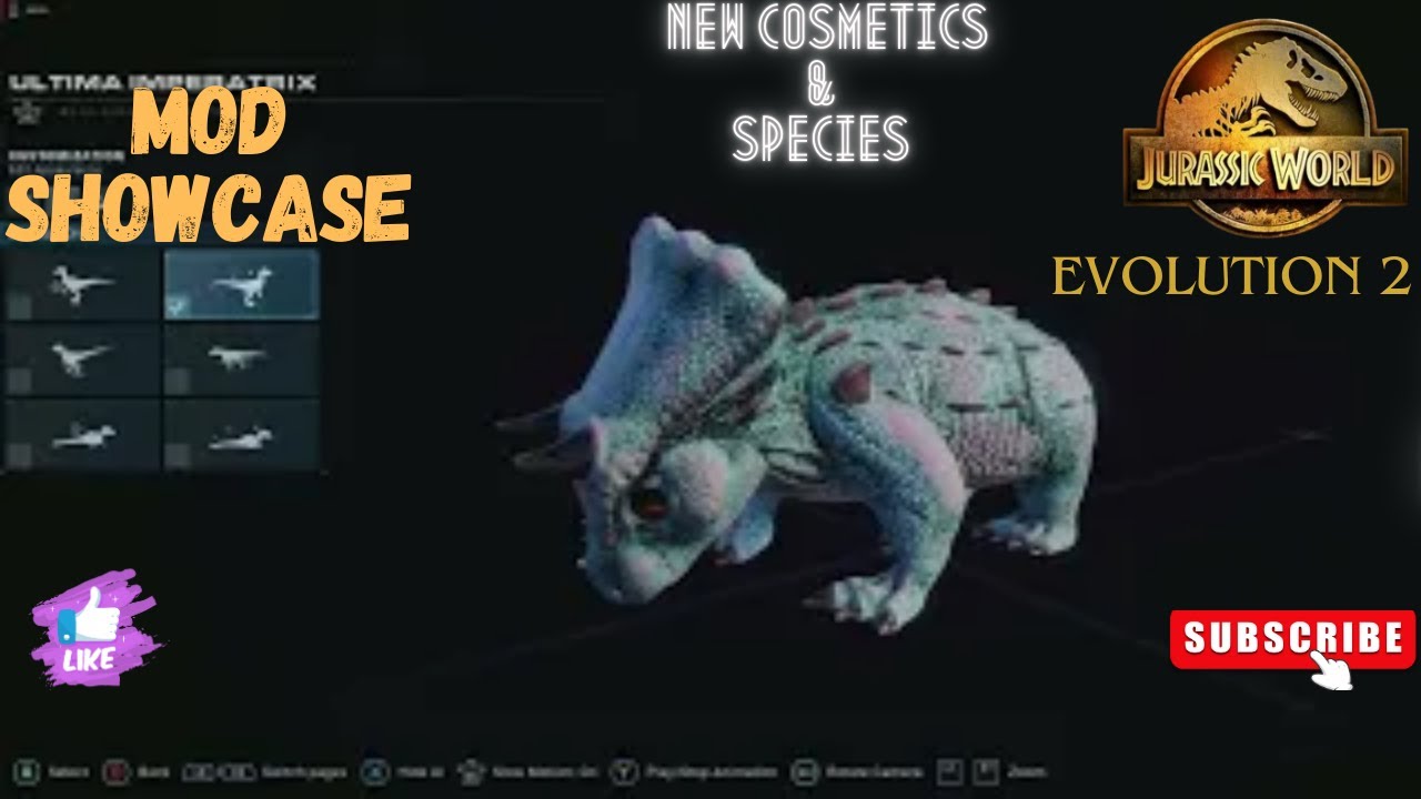 Ultima Imperatrix Skins | Jurassic World Evolution 2 Mod Showcase - YouTube