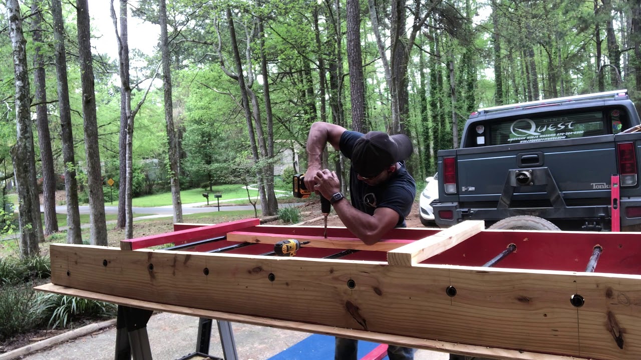 DIY STALL BARS - YouTube