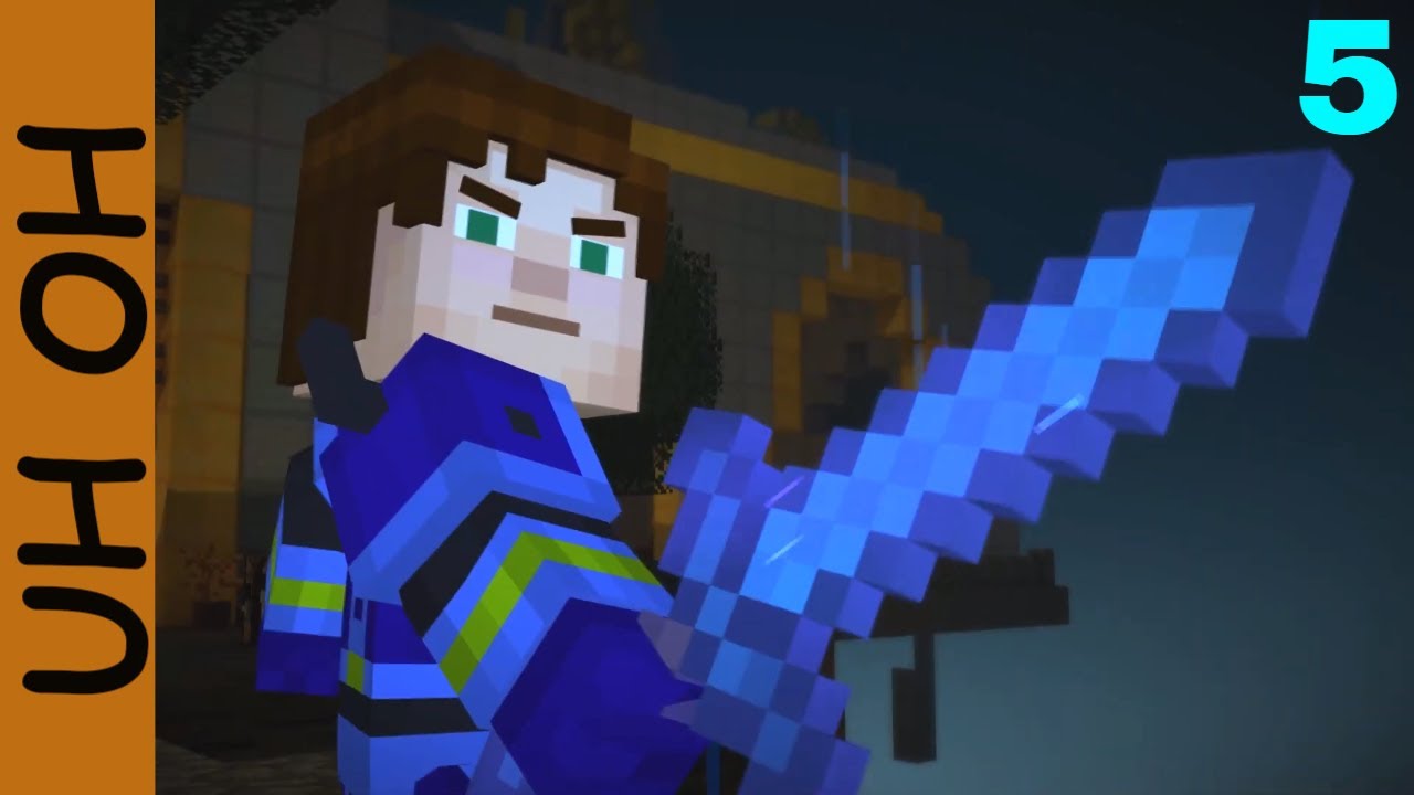 Sword Fight | Minecraft Story Mode | Episode 5 Part 5 End - YouTube