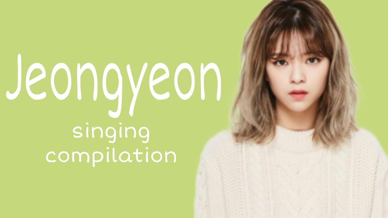 Jeongyeon (Twice) singing compilation - YouTube