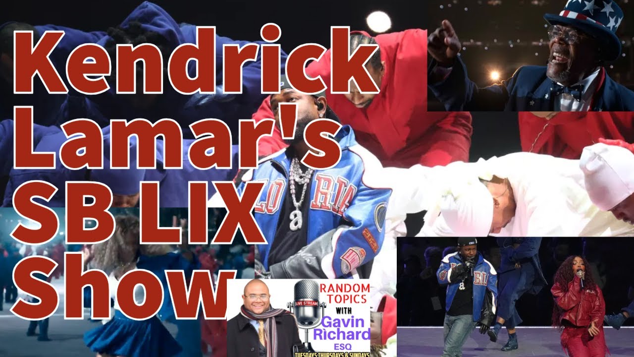 Rating Kendrick Lamar's SB LIX Halftime Performance - YouTube