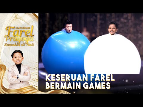 Seru Banget!! Farel Masuk Kedalam Balon Besar | Kilau Konser Farel Prayoga Semakin Hati