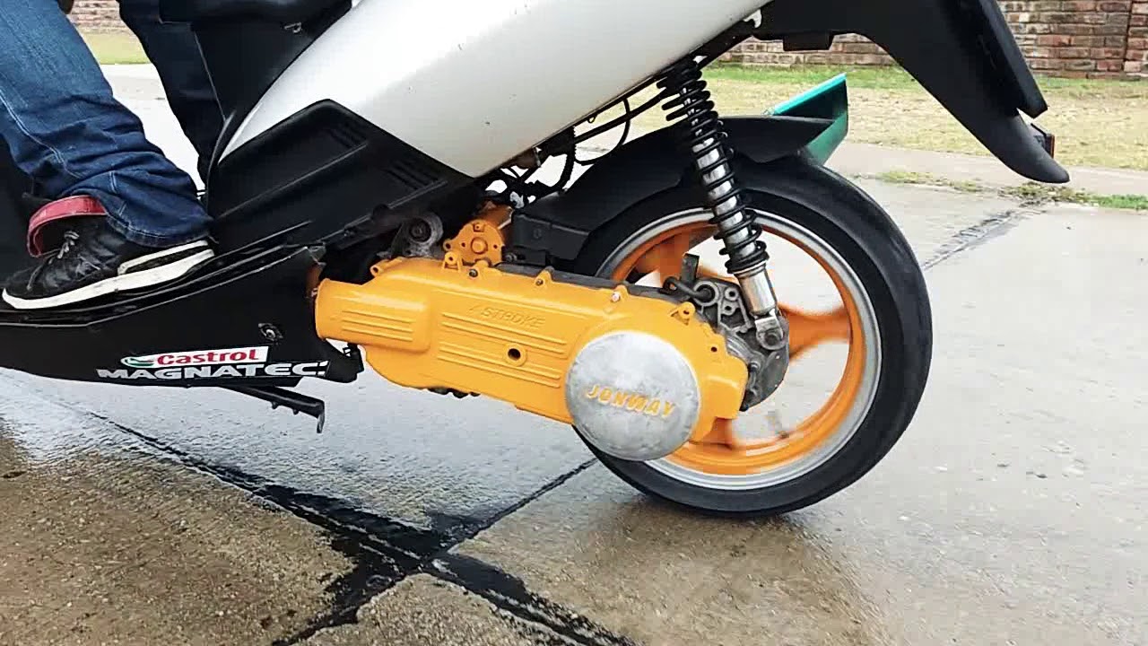 Gy6 scooter tuning - YouTube