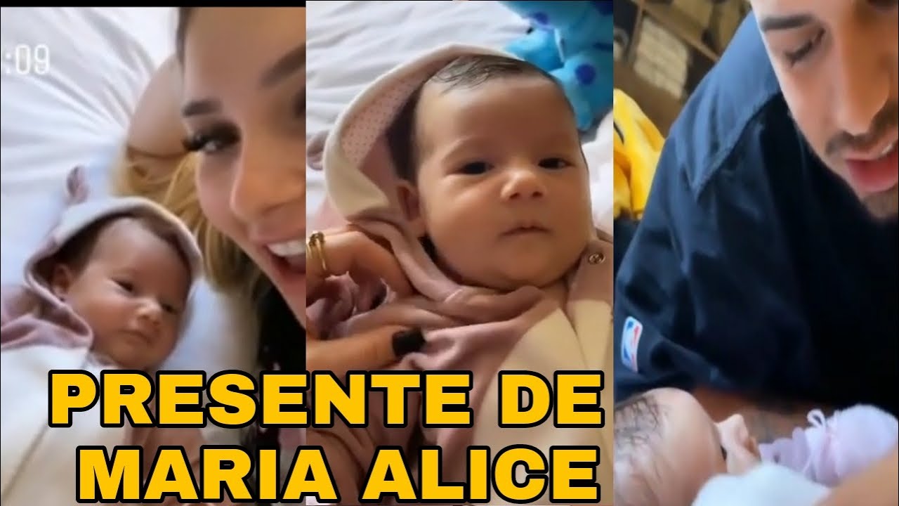 🌟🌟virgínia Mostrando O Presente Que Maria Alice Ganhou Youtube
