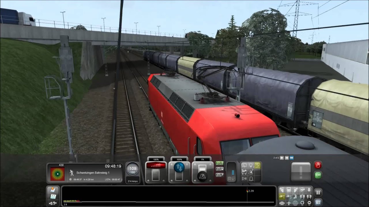 Train simulator | Race day part 1 - YouTube