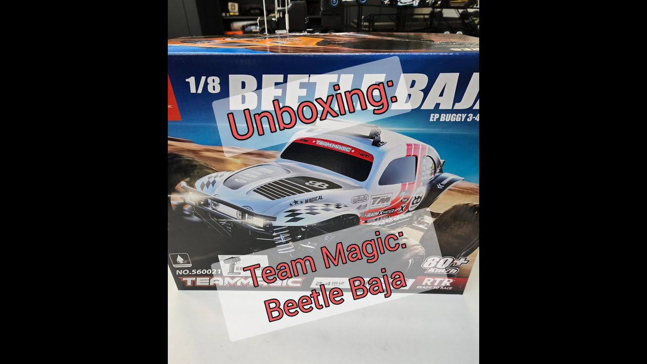 Unboxing the Team Magic Beetle Baja, 1;8 4WD - YouTube