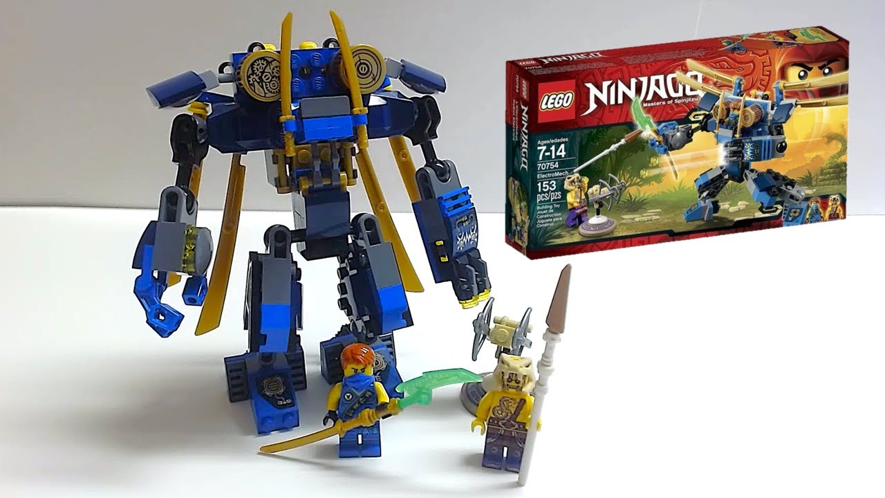 Electromech (70754)- Ninjago: Tournament of Elements (2015) Speed Build ...